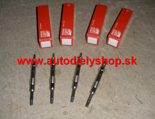 Fiat | Fiat STILO 10/01- žhavič 1,9JTD / FEBI / dlžka 103mm | Autodiely ...